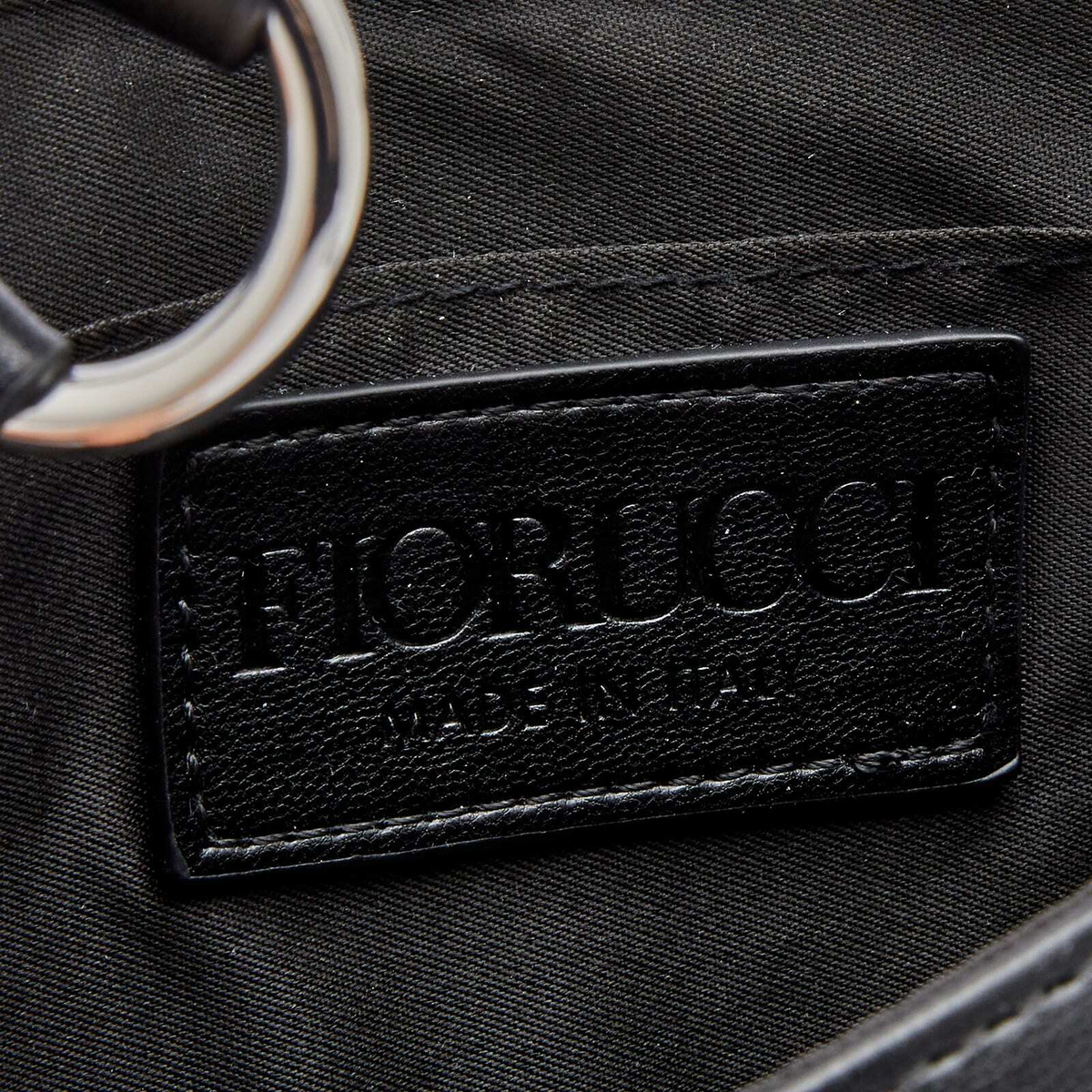 Fiorucci Women's Medium Plaque Bag in Black Fiorucci