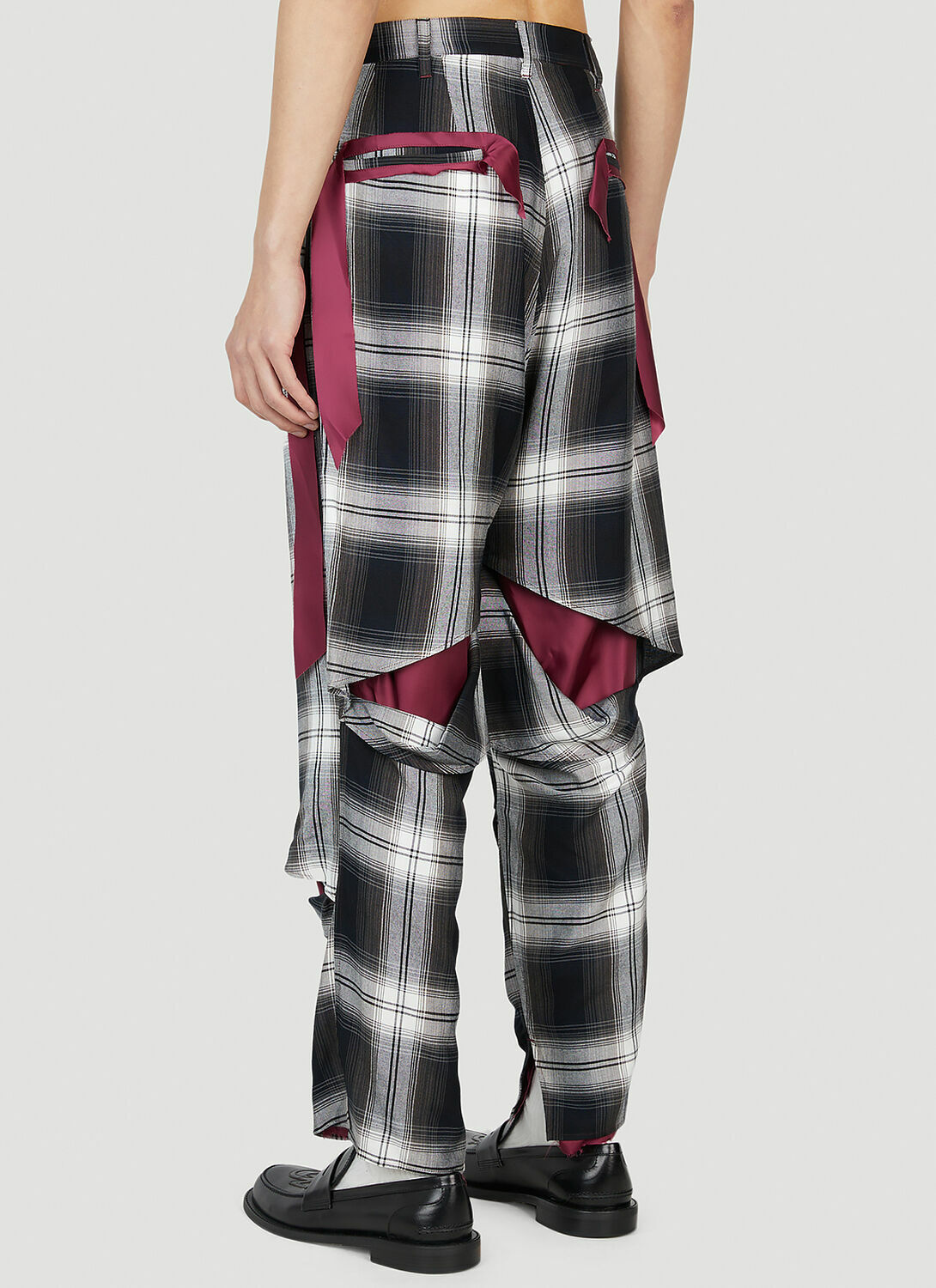 Sulvam Wide Slash Pants Sulvam
