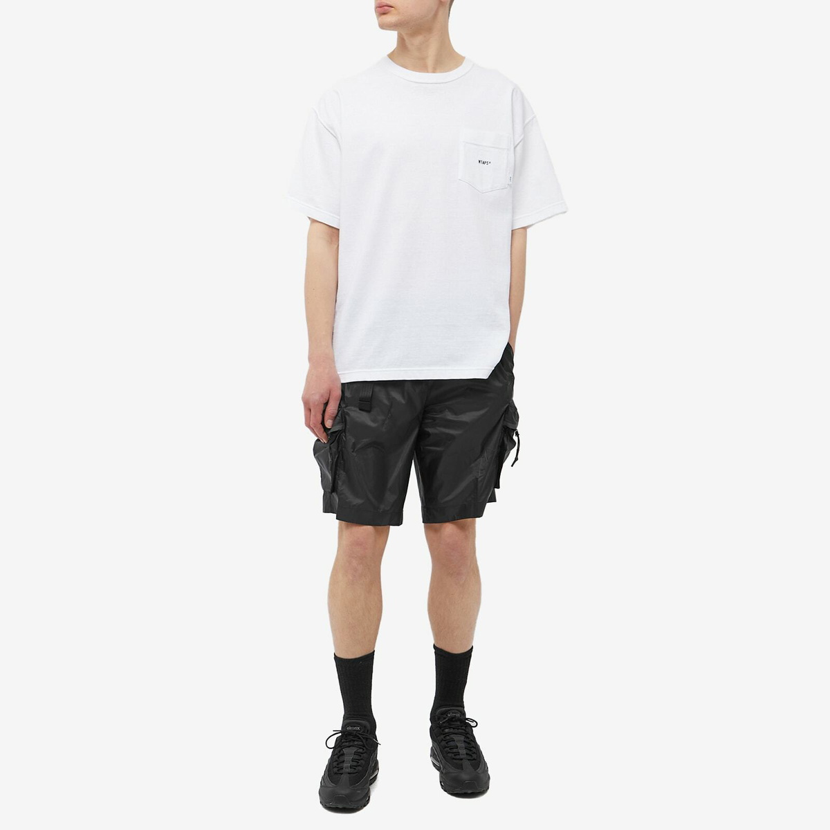 Nike Men's Tech Pack Woven Utility Short in Black Nike