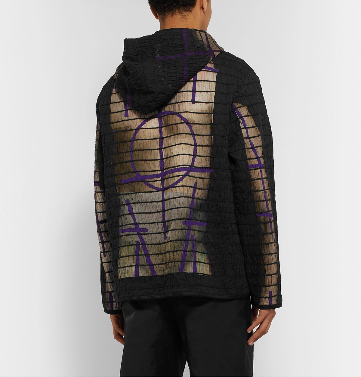 Craig Green - Smocked Printed Cotton Jacket - Purple Craig Green