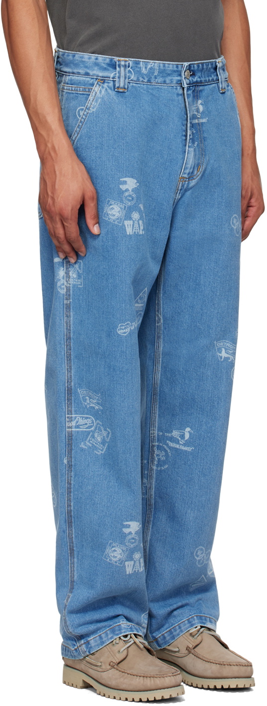 Carhartt Work In Progress Blue Stamp Jeans Carhartt WIP