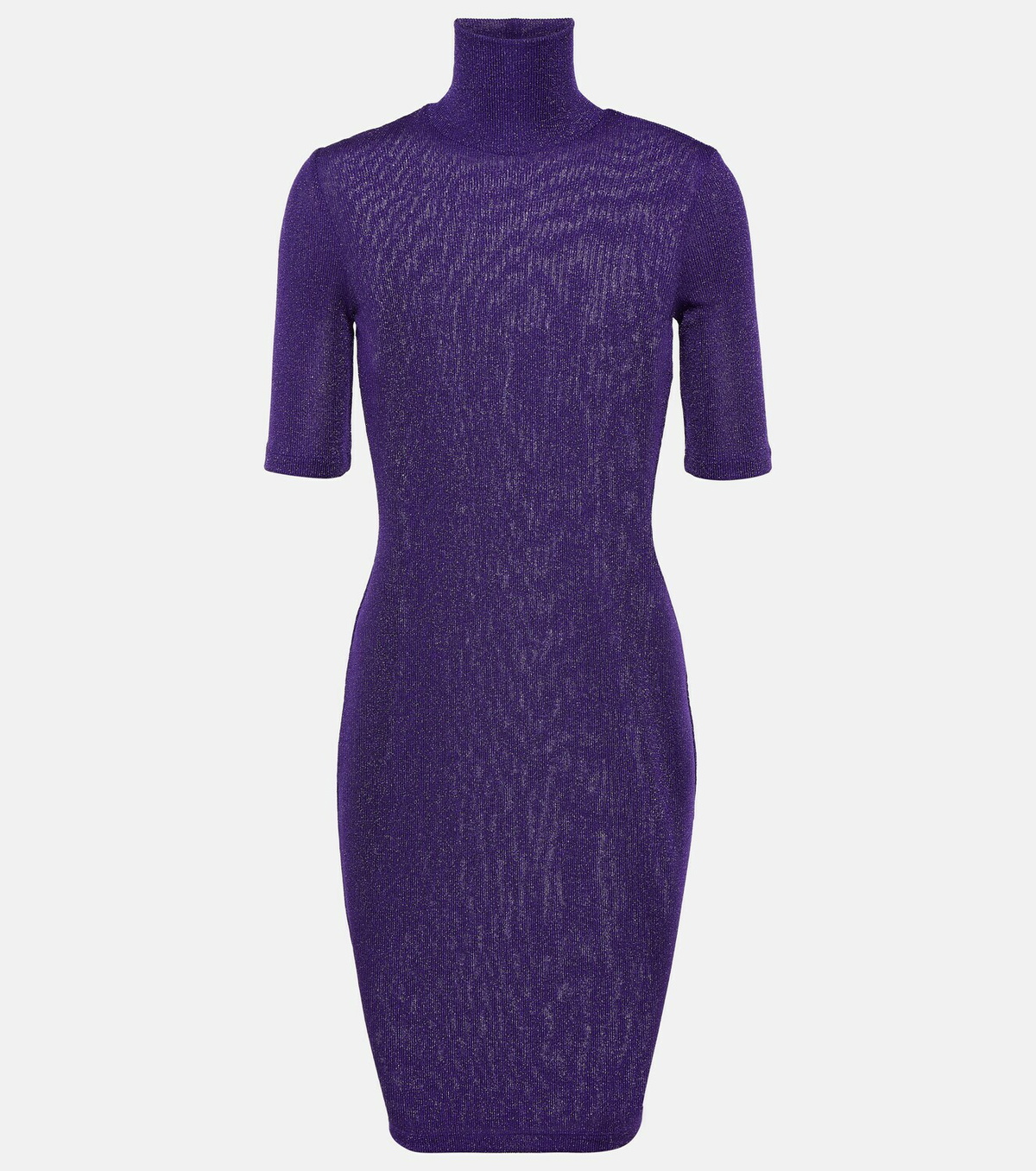 Sportmax Anta turtleneck Lurex® minidress Sportmax