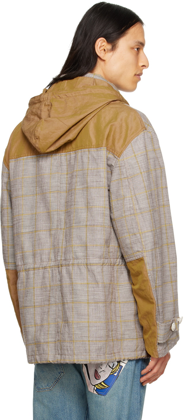 Junya Watanabe Brown Check Jacket Junya Watanabe
