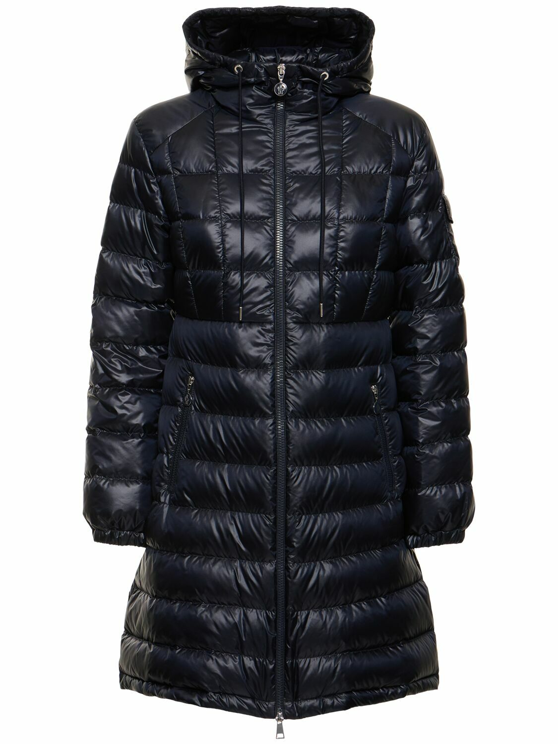MONCLER - Amintore Nylon Long Down Jacket Moncler