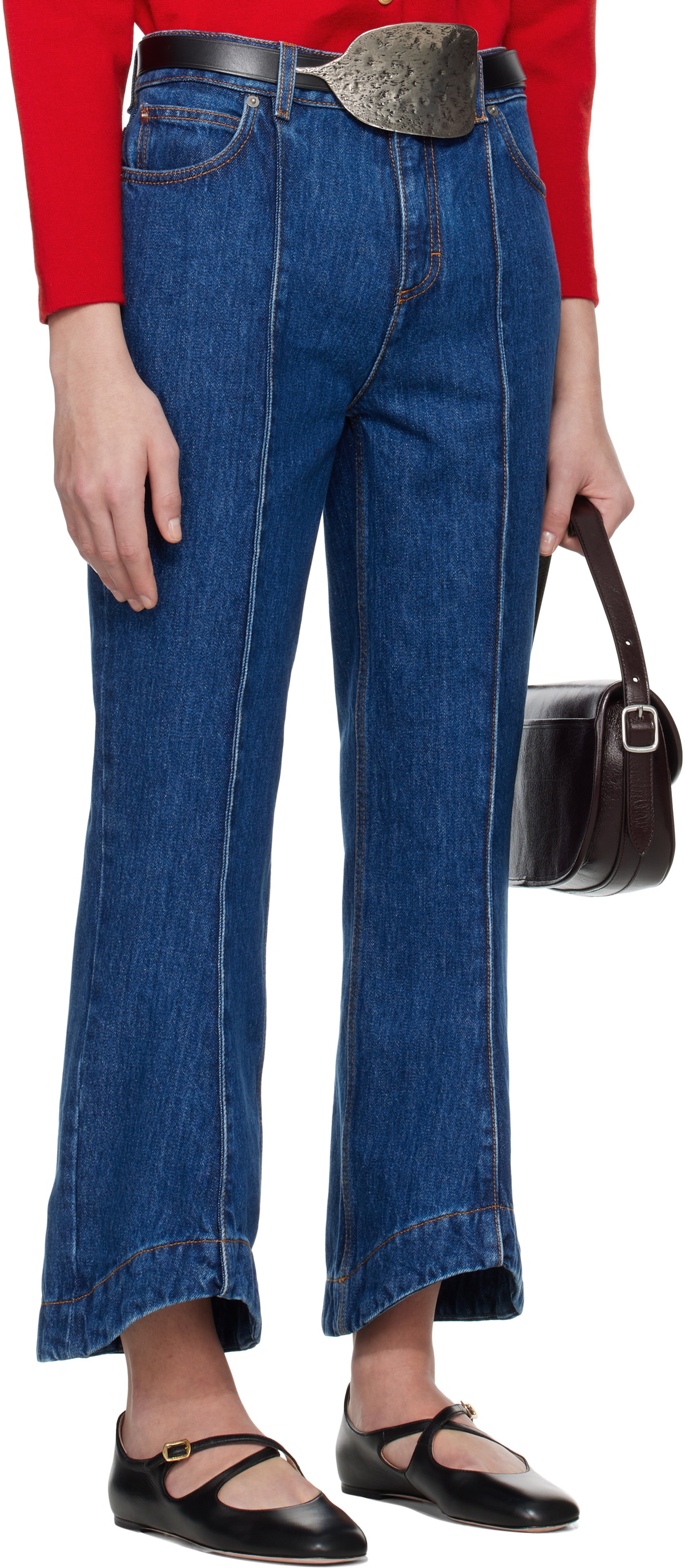 Bally Blue Flare Jeans Bally