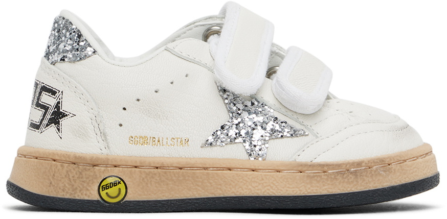 Golden Goose Baby White Ball Star Sneakers Golden Goose Deluxe Brand