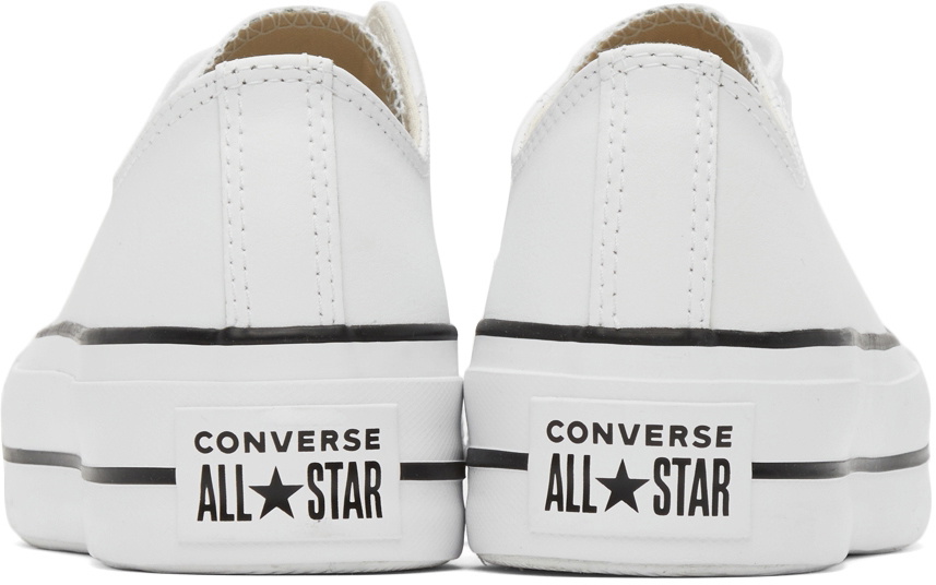 Converse White Chuck Taylor All Star Lift OX Sneakers Converse