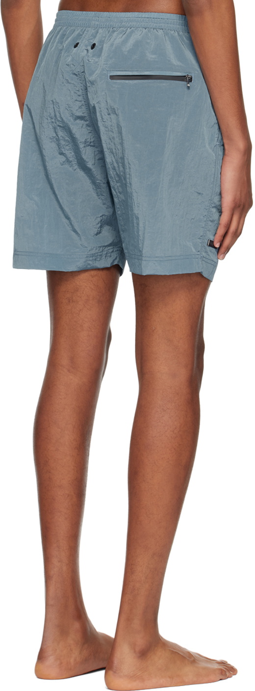 True Tribe Blue Neat Steve Swim Shorts True Tribe