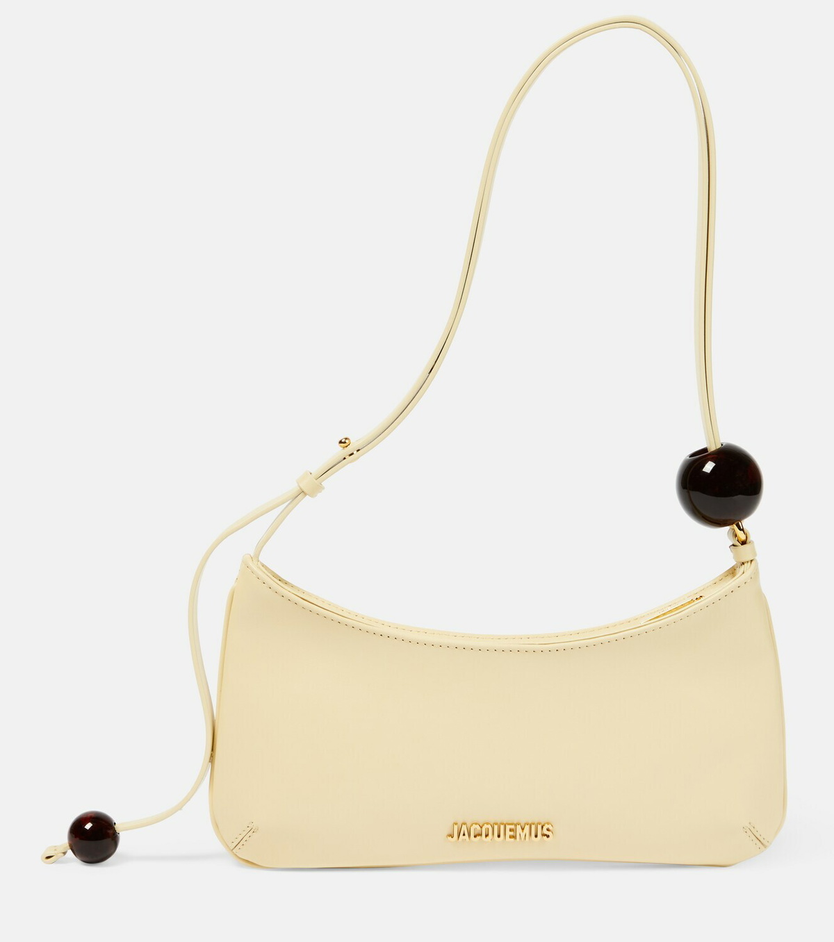 Jacquemus Le Bisou Perle leather shoulder bag Jacquemus