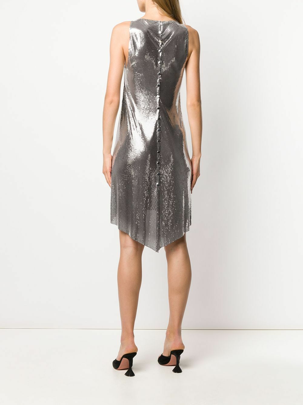 Rabanne Metallic-Mesh Dress Paco Rabanne