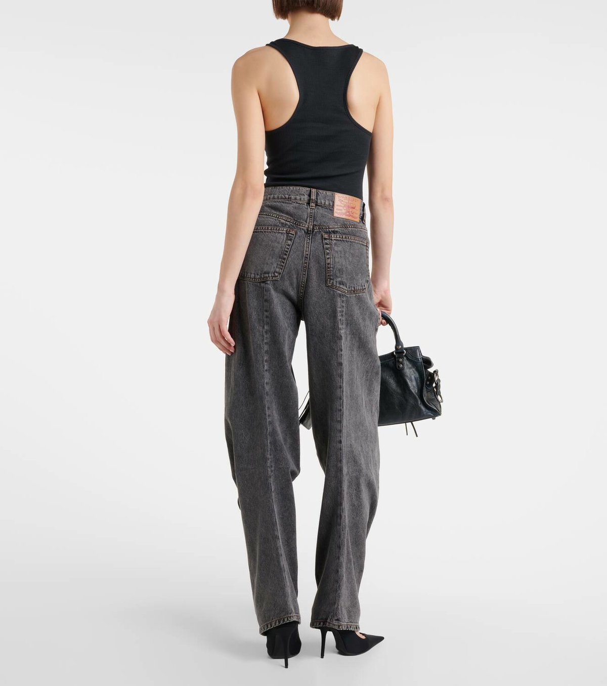 Y/Project Paneled straight jeans Y/Project
