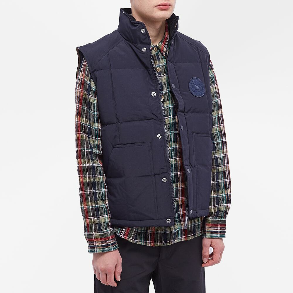 Norse Projects Men's Peter Gore-Tex Infinium Down Gilet in Dark Navy ...