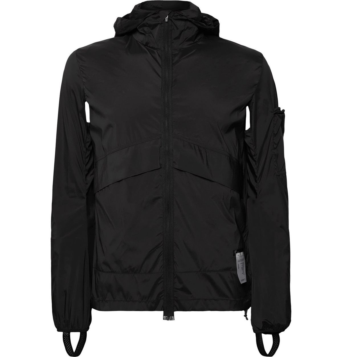 Satisfy - Packable Shell Jacket - Black Satisfy