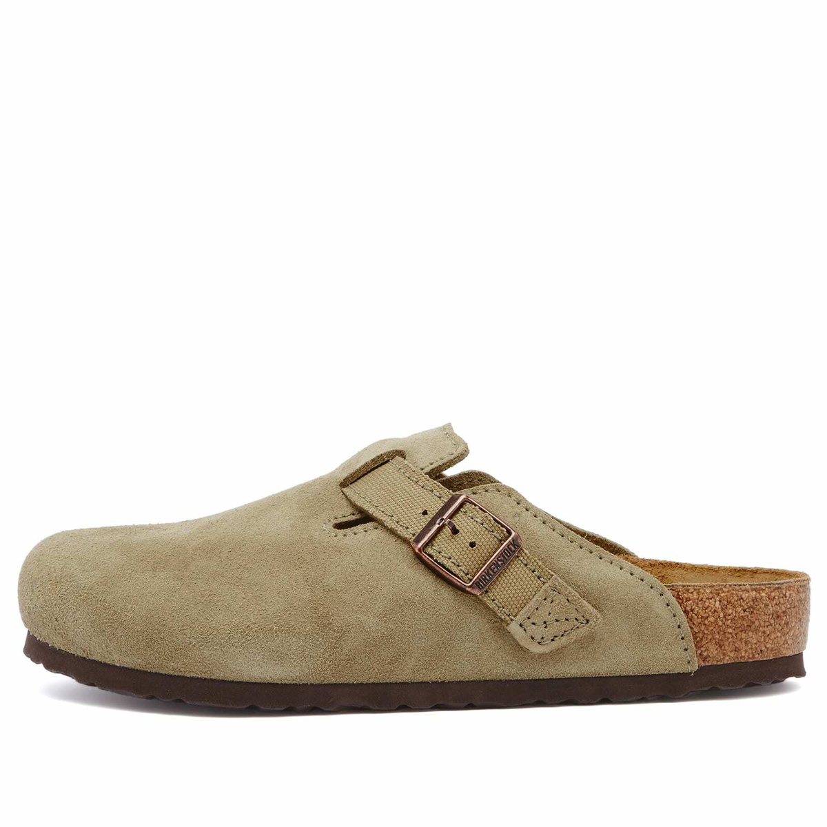 Birkenstock Men's x Jesse Leyva Boston Clog - Faded Khaki Suede/Canvas ...