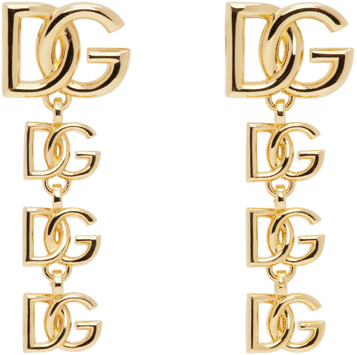 Dolce & Gabbana Gold Logo Ring Dolce & Gabbana