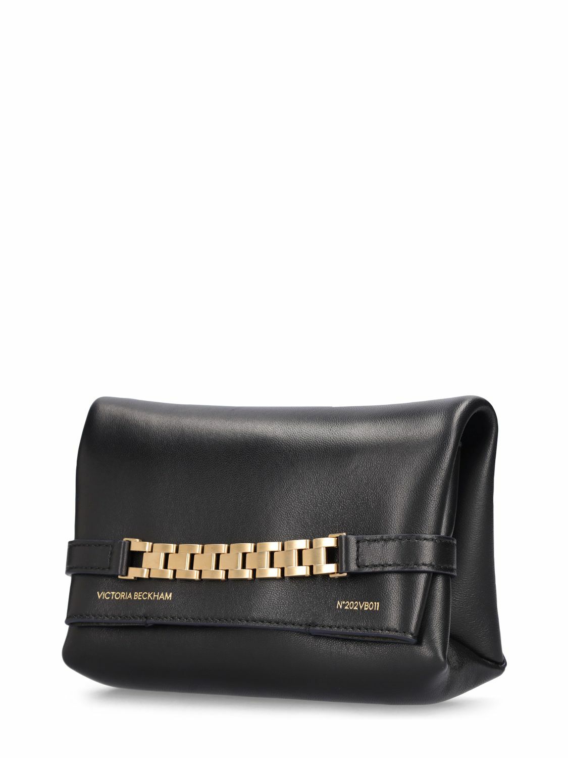 VICTORIA BECKHAM - Mini Leather & Chain Pouch Victoria Beckham