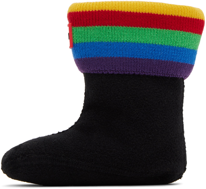 Hunter Kids Black & Multicolor Boot Socks Hunter