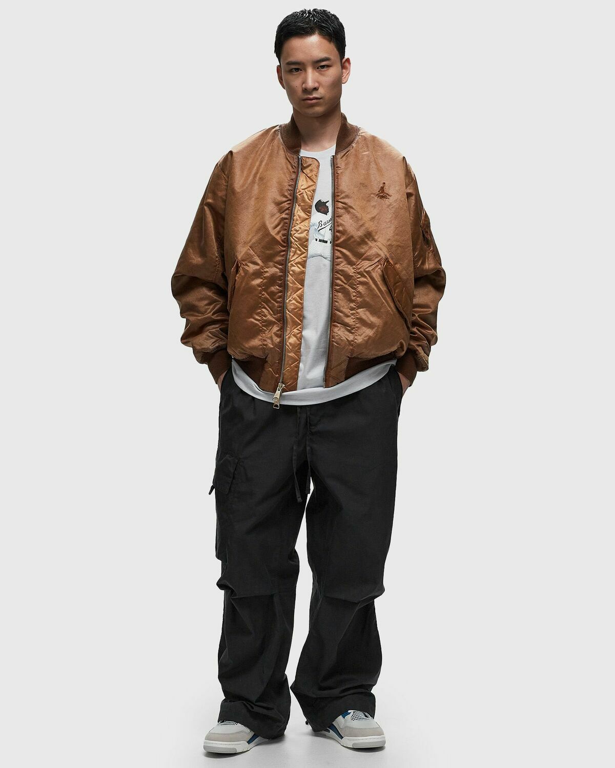 Jordan Essentials Renegade Jacket Brown - Mens - Bomber Jackets JordanLuca