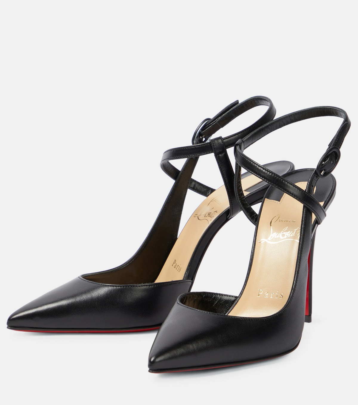 Christian Louboutin - Jenlove leather slingback pumps Christian Louboutin