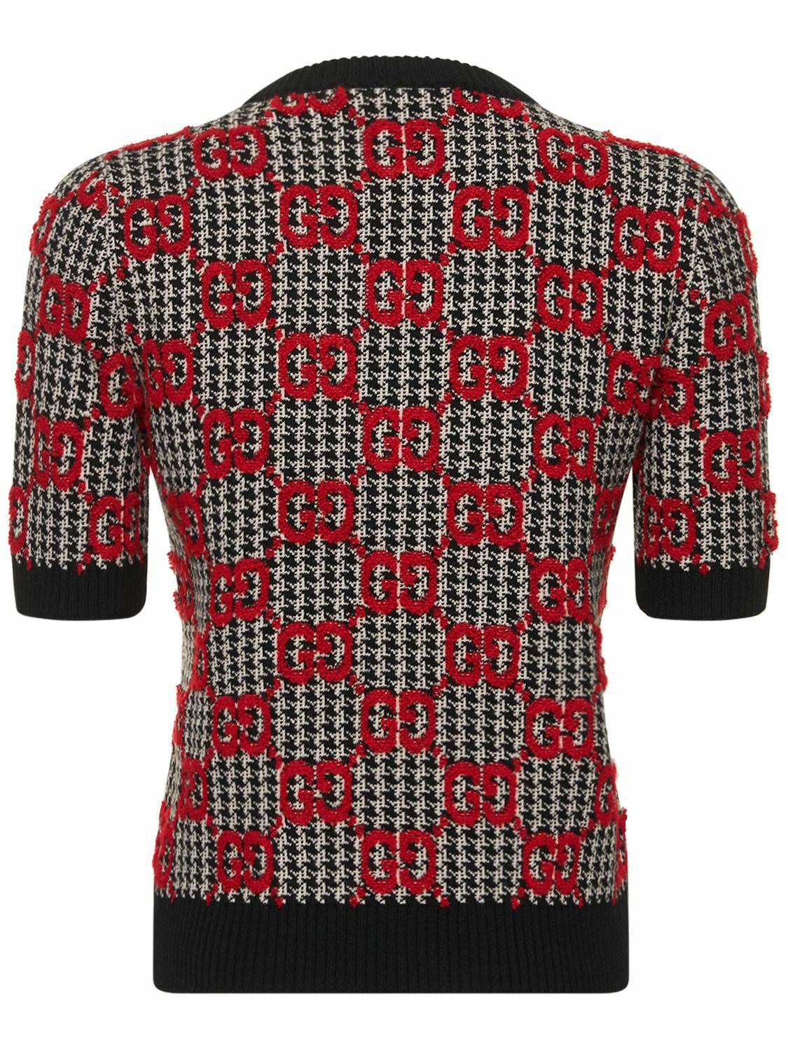 GUCCI - Gg Wool Top Gucci
