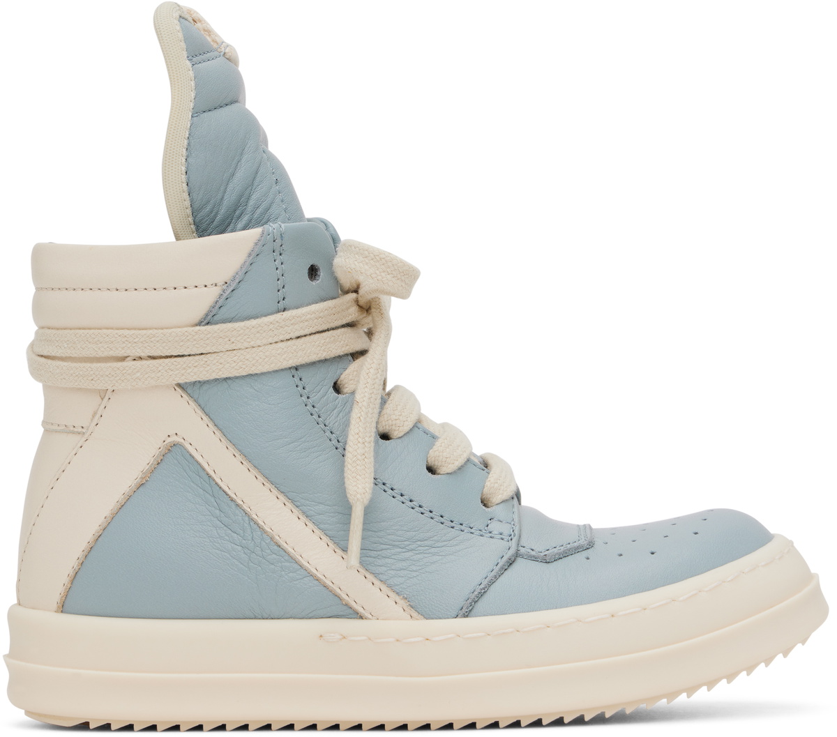 Rick Owens Kids Blue Porterville Geobaskets Sneakers Rick Owens