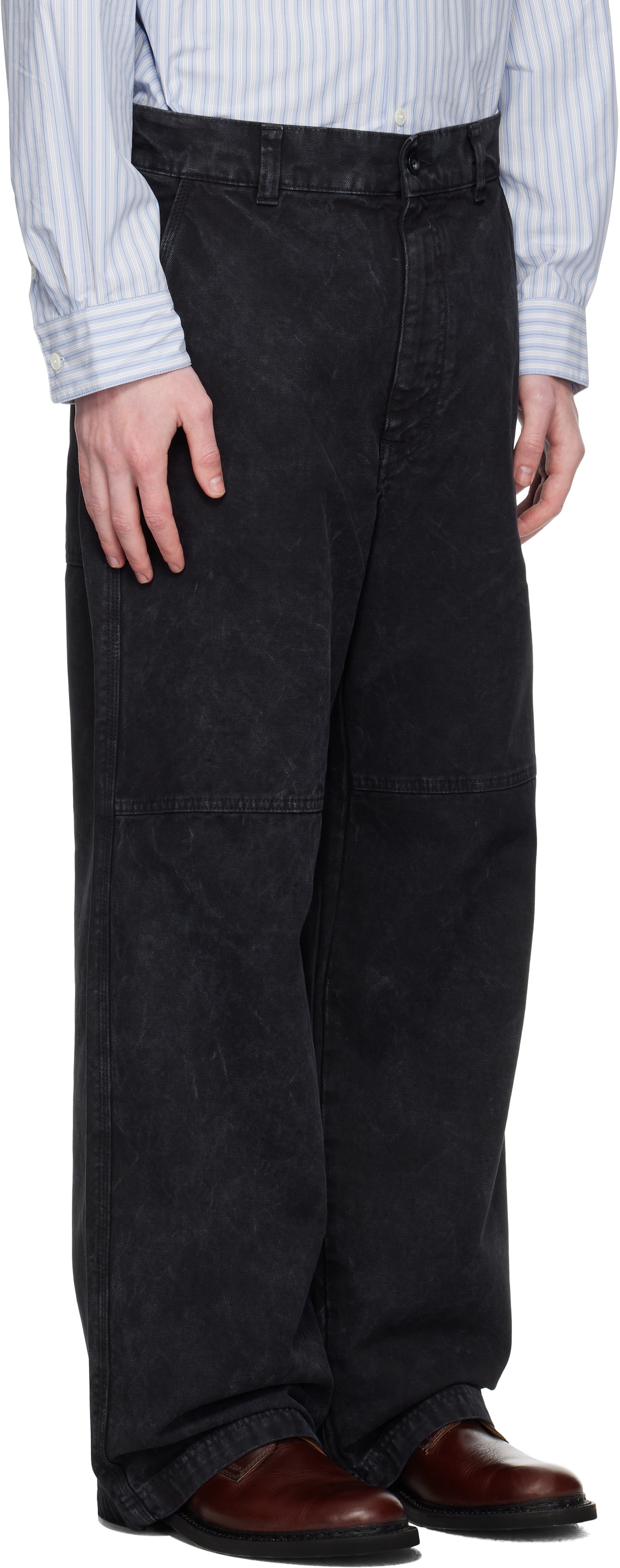 HOPE Black Workwear Trousers HOPE