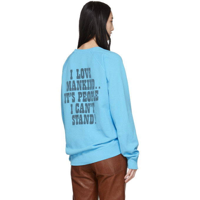 Marc Jacobs Blue Peanuts Edition Linus Sweatshirt Marc Jacobs