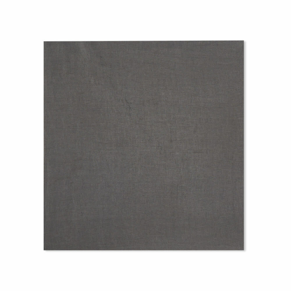 The Conran Shop Linen Double Flat Sheet in Slate The Conran Shop