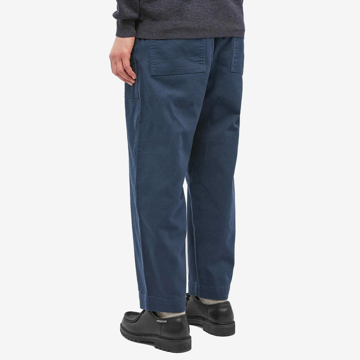 Garbstore Men's Ruffle Pant in Navy Garbstore