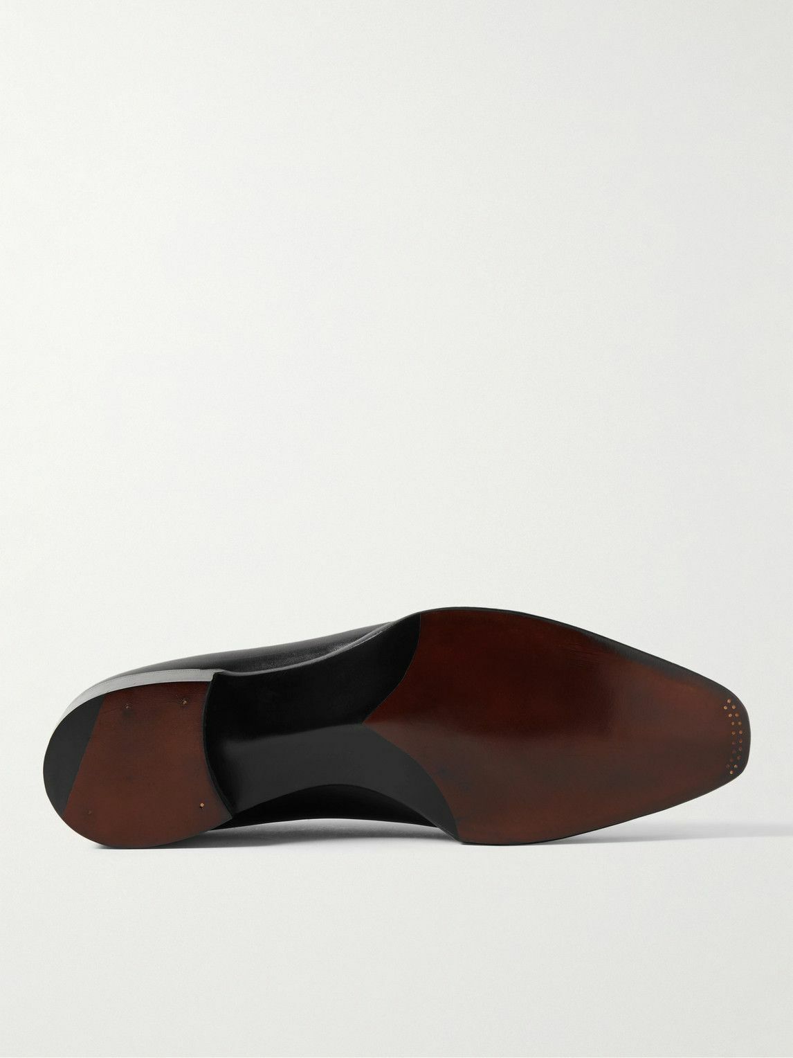 George Cleverley - Melvin Cap-Toe Leather Oxford Shoes - Black George ...