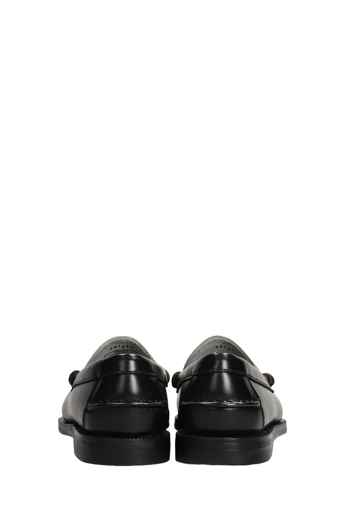 Sebago Classic Dan Loafers In Black Leather Sebago