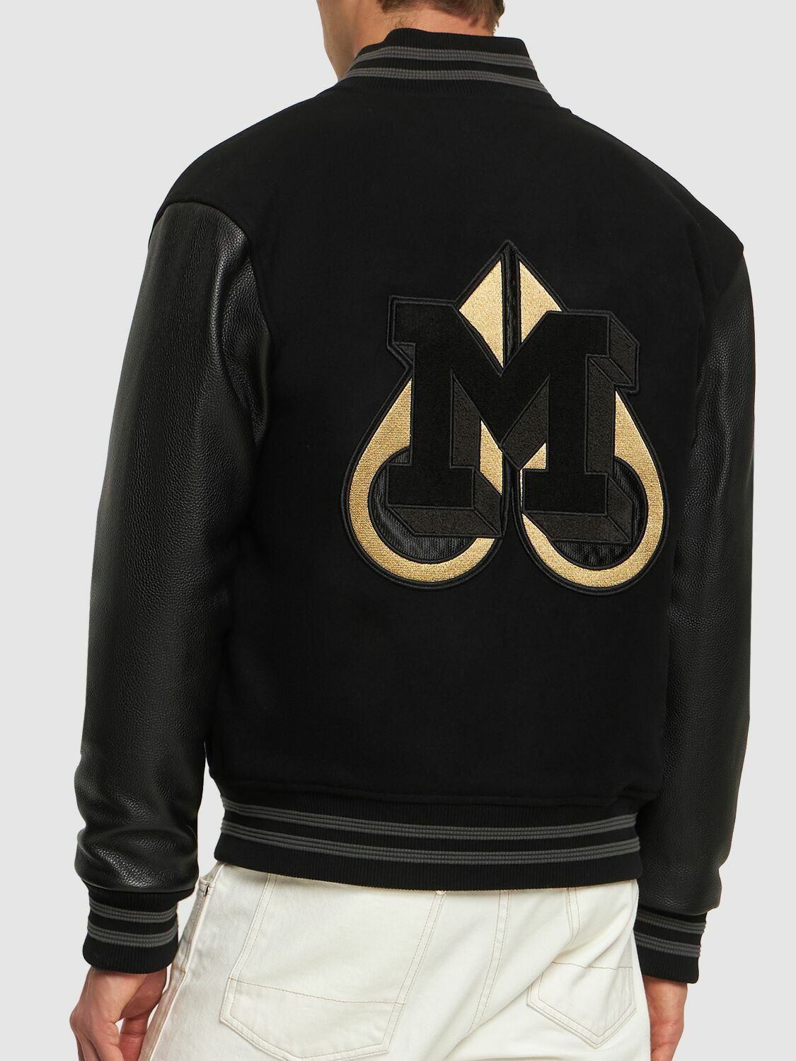 MOOSE KNUCKLES - Moose Varsity Bomber Jacket Moose Knuckles