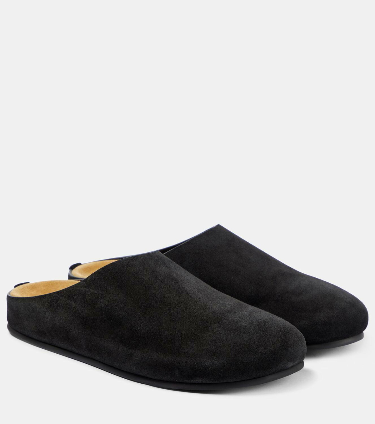 The Row Hugo suede mules The Row