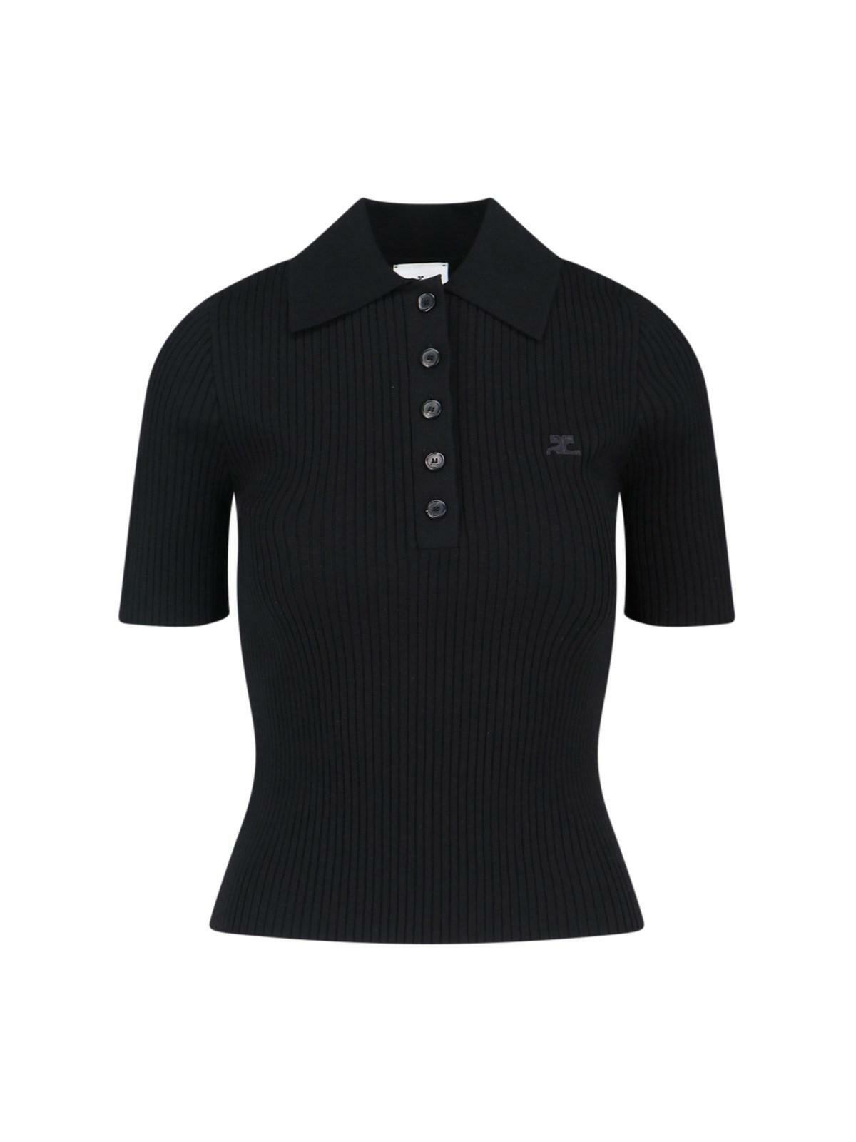 Courrèges Logo Polo Shirt Courreges