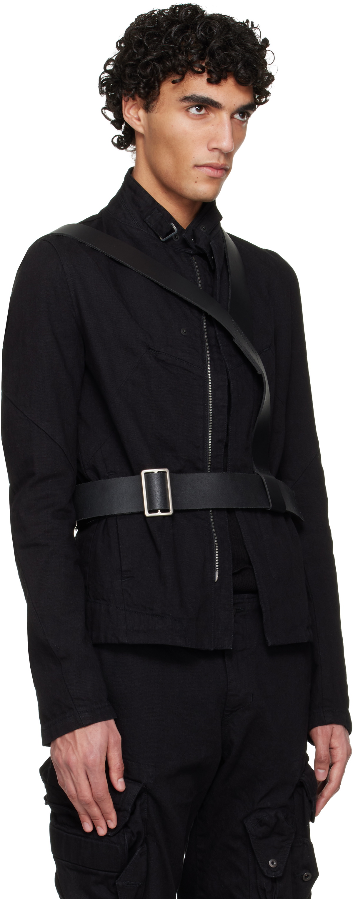 Julius Black Dimensional Body Backpack Julius