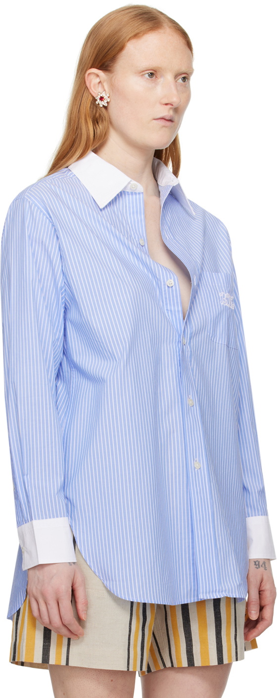 Bode Blue Murray Shirt Bode