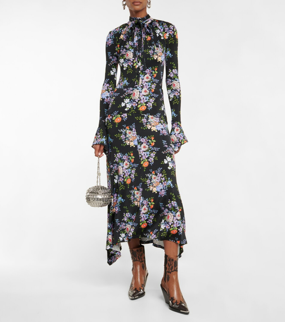 Paco Rabanne - Leather cowboy boots Paco Rabanne