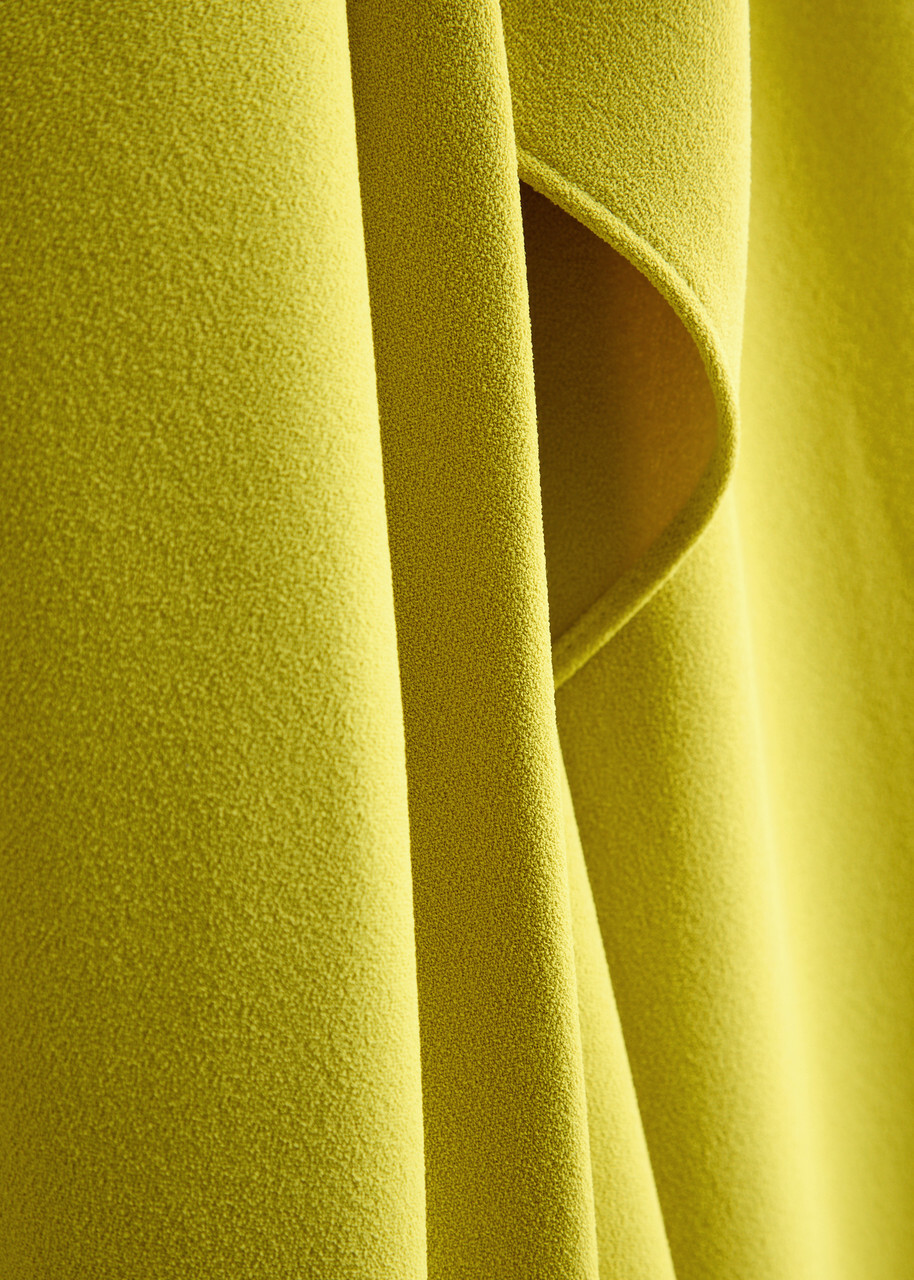 Solace London Kaila Cape Gown Yellow Solace London