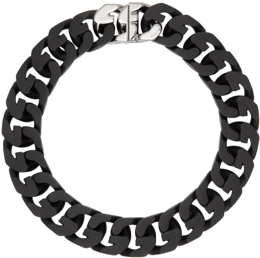 Givenchy Black G Chain Necklace Givenchy