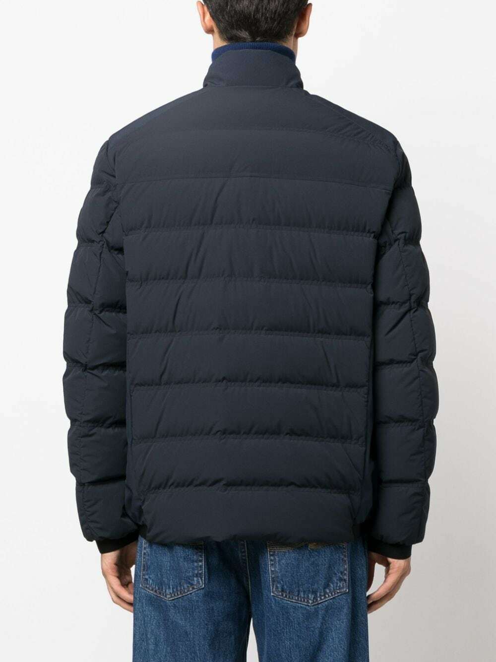 WOOLRICH - Down Jacket With Application Woolrich