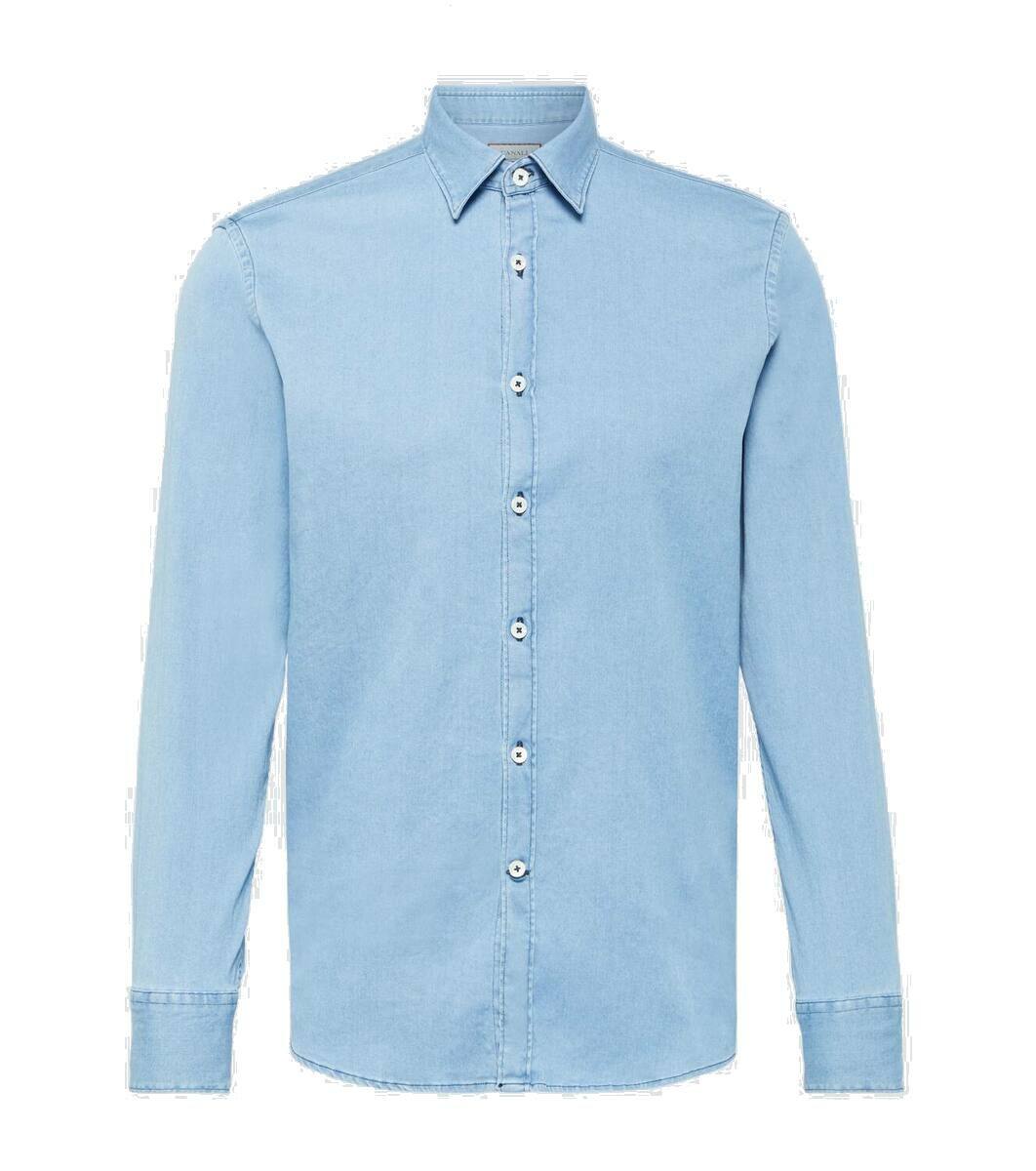 Canali Denim shirt Canali