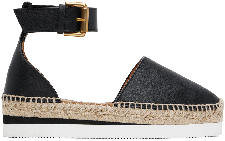 See by Chloé Black Glynn Espadrilles Chloe
