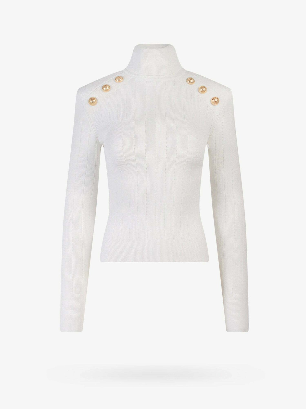 Balmain Sweater White Womens Balmain