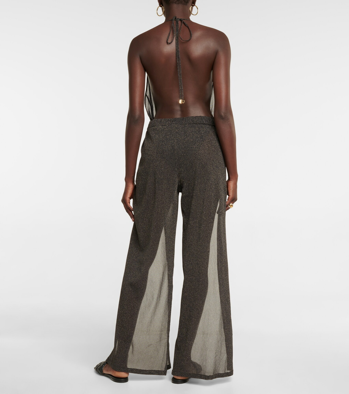 Balmain - Semi-sheer jumpsuit Balmain