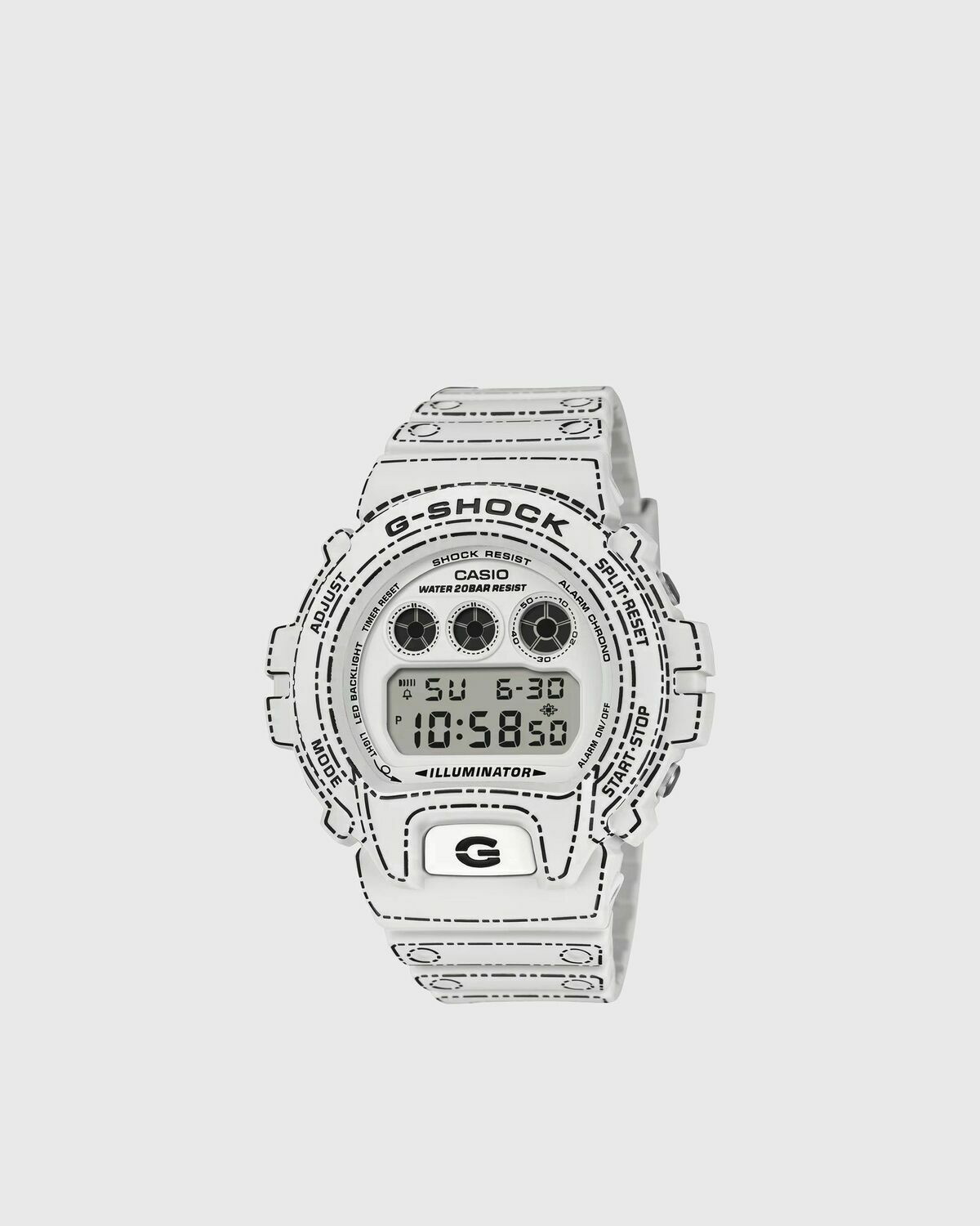 G-SHOCK DW-6900RGM-5ER White Mens Watch G-Shock