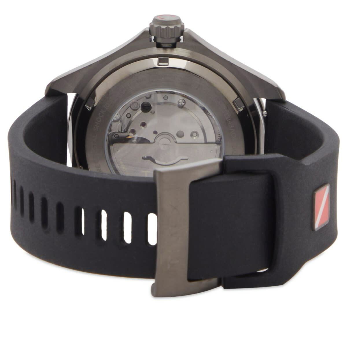 Timex Deep Water Tiburón 200m Automatic Watch in Black Timex