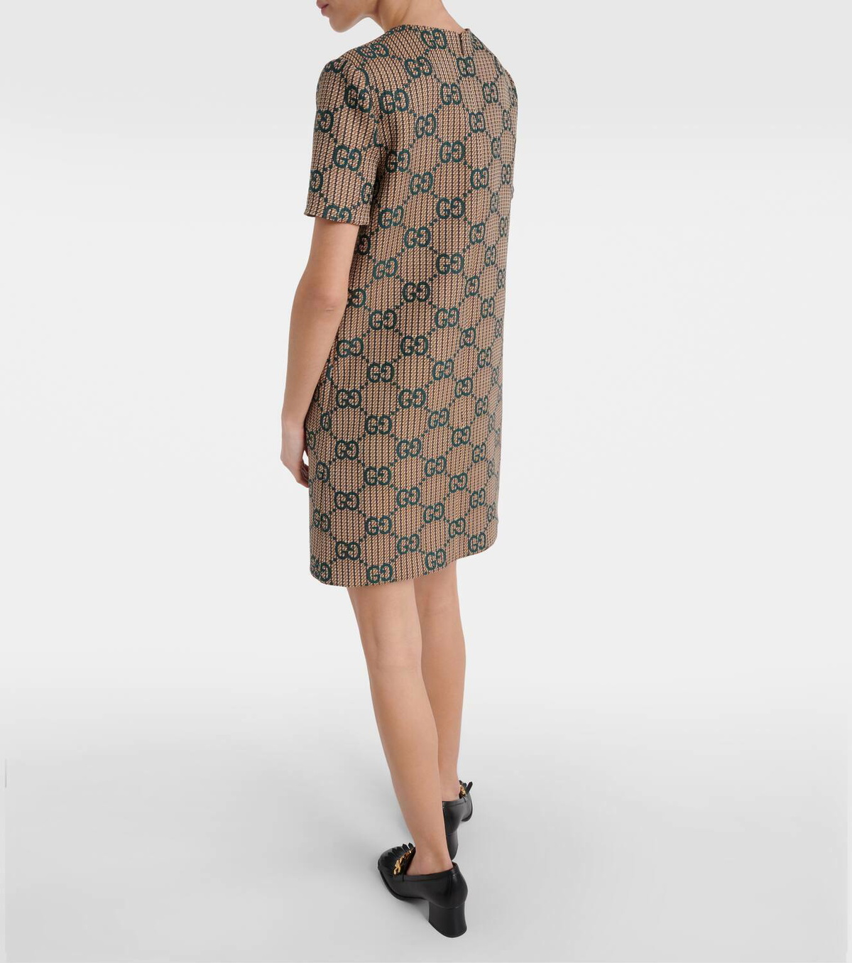 Gucci GG striped wool minidress Gucci