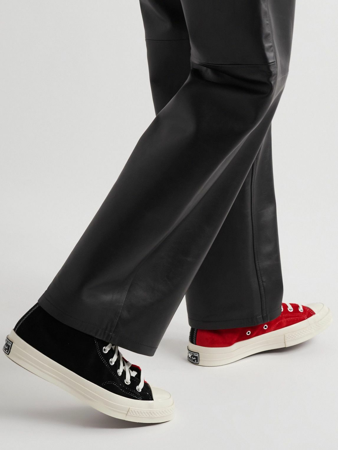 Converse - Beyond Retro Chuck 70 Upcycled Two-Tone Velvet High-Top ...