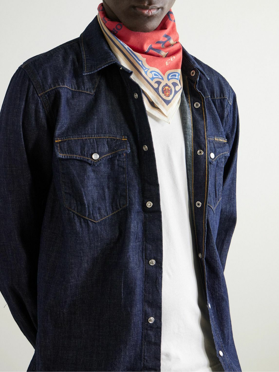 RRL - Saylor Printed Cotton Bandana RRL