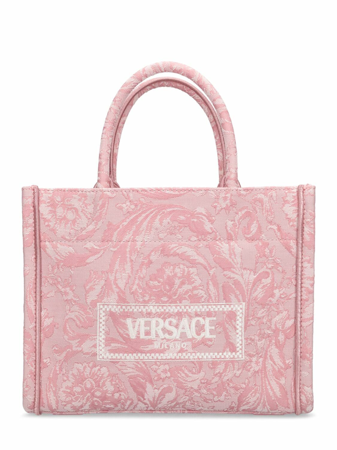 VERSACE - Small Barocco Jacquard Tote Bag Versace